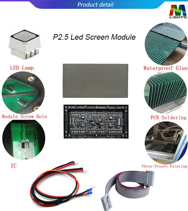 LightS Very Clear P2.5 Led Display Module For Meeting Manufacturers and ...